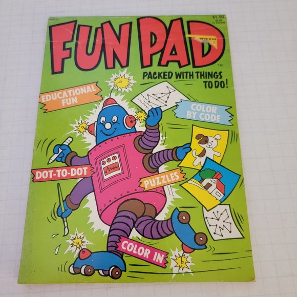 Waldman Publishing Corp | Toys | New Fun Pad Packed Things To Do ...